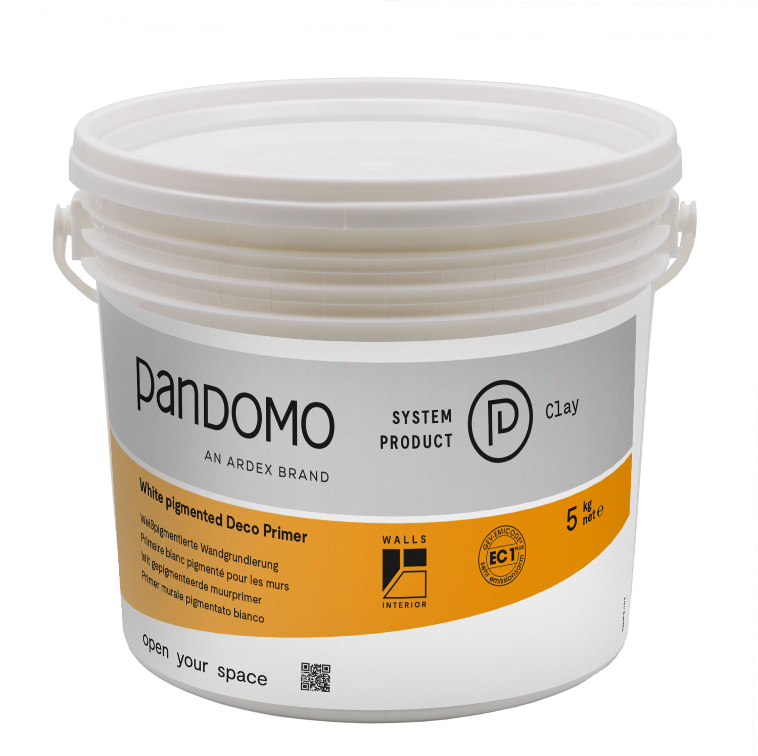 Ardex PANDOMO Clay Primer 25 kg Eimer weißpigmentierte Grundierung ...